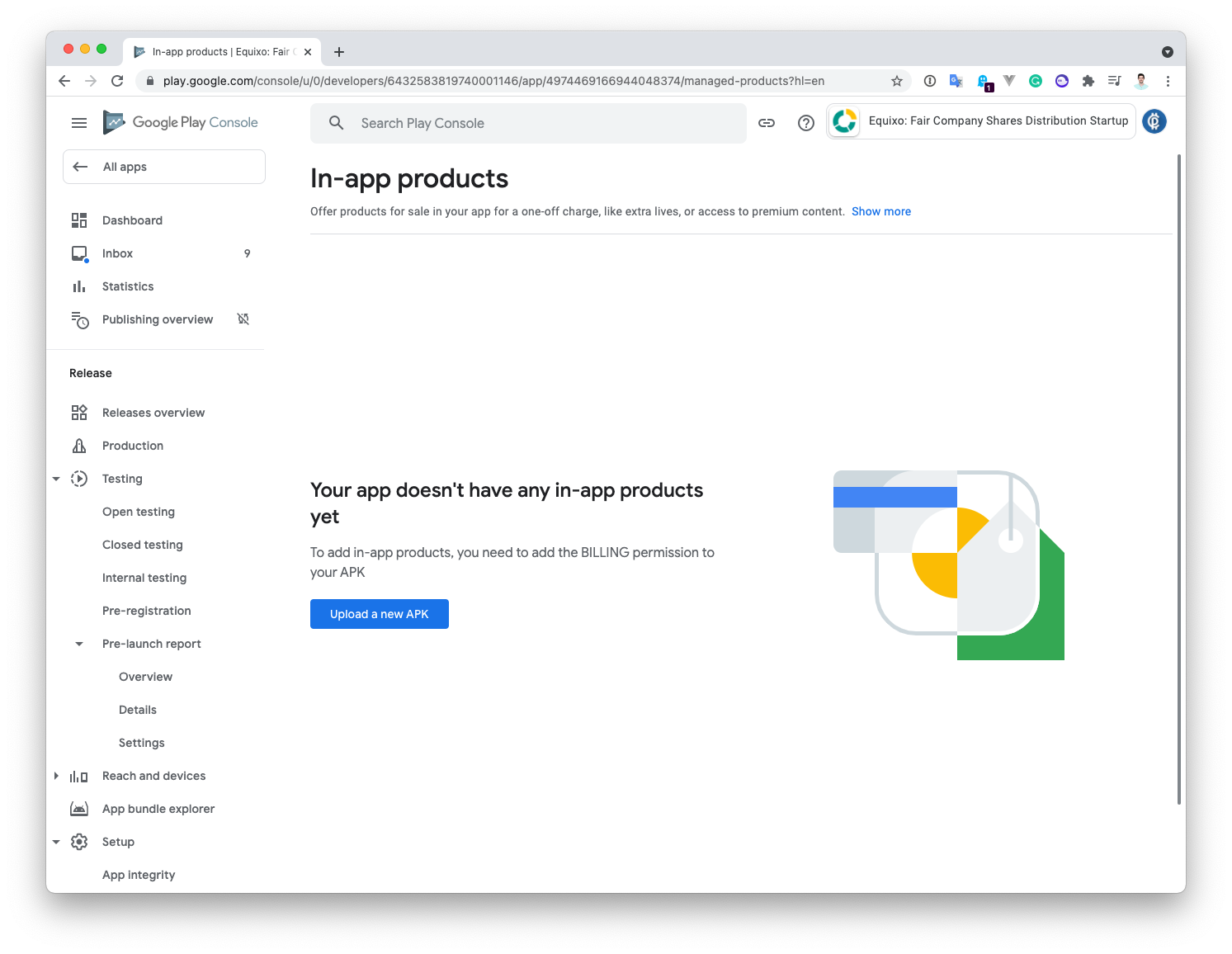 Create Google Play Store Subscriptions LinkFive Successful 